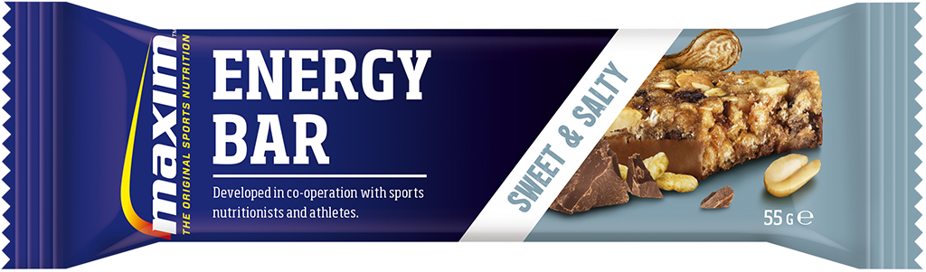 Maxim Energy Bar - Sweet & Salty - 25 x 55 gram - Maxim - Energy Bars ...