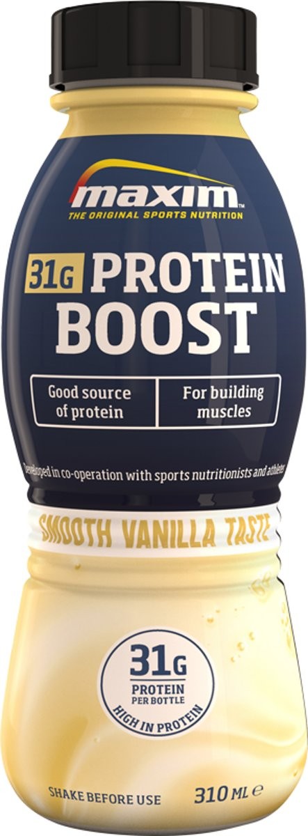 Maxim Protein Boost - Vanilla - 6 x 310 ml - Maxim - Sports Drinks ...